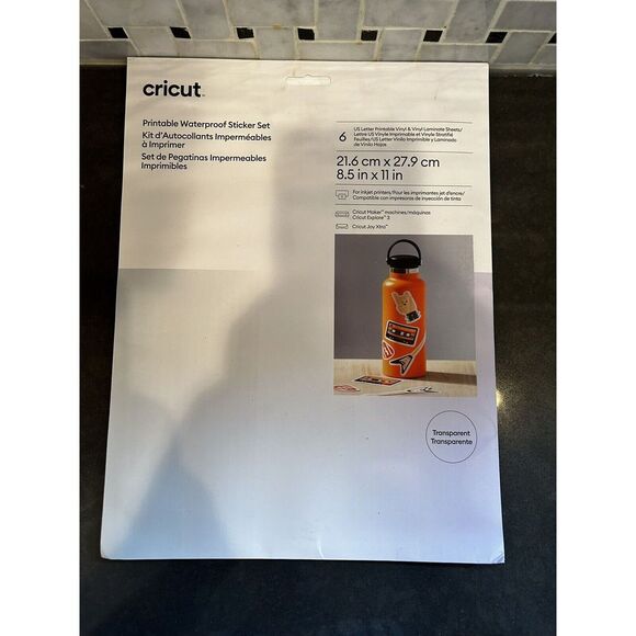 Cricut | Design | Cricut Printable Waterproof Sticker Set 6 Sheets ...